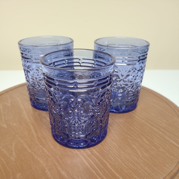 Godinger | Dining | Godinger Jax Cobalt Blue Glassware Set Of 3 | Poshmark